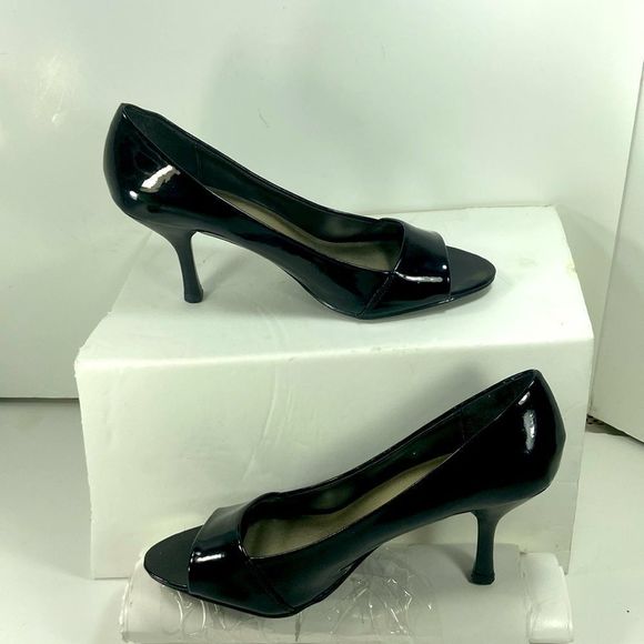Apt. 9 | Shoes | Apt 9 Womensblack Patton Shoe Pump Open Toe Size 8 W 3 ...